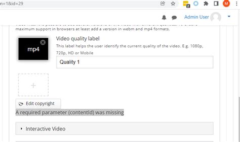 A Required Parameter ContentId Was Missing H P