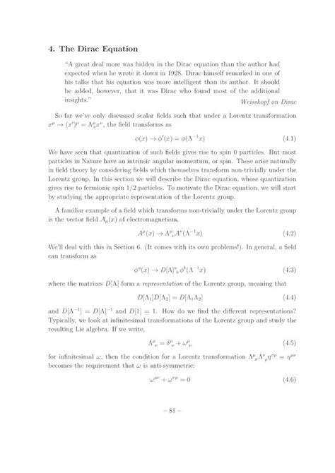 Pdf Dirac Spinor Dokumen Tips
