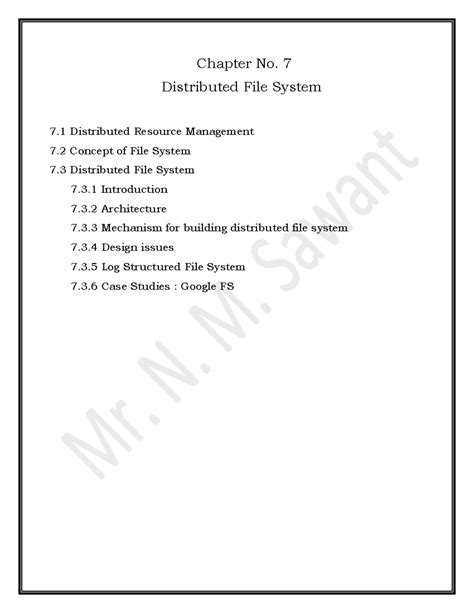 ds chapter 7 distributed file system chapter no 7 distributed file