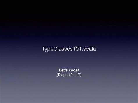 Introduction To Scala Implicits Pimp My Library And Typeclasses Ppt