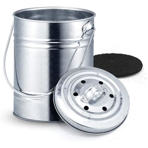 Bacs À Compost 3l Petit Bac À Compost Comptoir De Cuisine Portable Bac