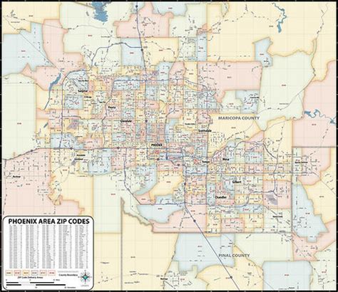 Phoenix Zip Code Map