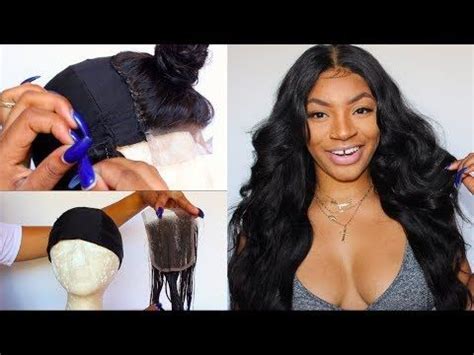 HOW TO MAKE A WIG VERY DETAILED MORE FREE BUNDLES Wig Making Sew In Hair Extensions Diy Wig