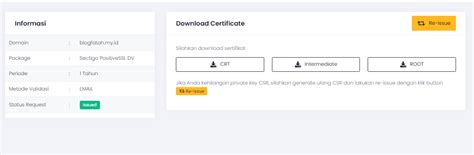 cara renew ssl certificate di plesk panel rumahweb