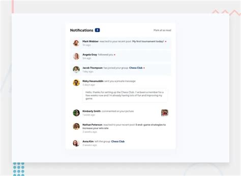 GitHub bcm frontend frontendmentor notifications page 알림 페이지