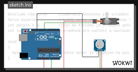 Testservopotenciometr Wokwi Esp32 Stm32 Arduino Simulator