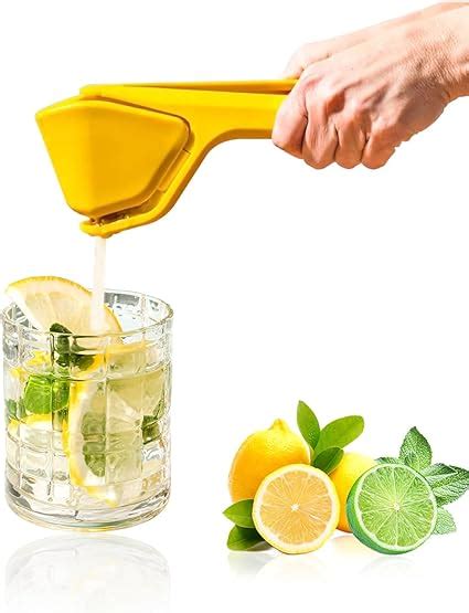 Amazon.com: Lemon Juicer Squeezer, Hand Lime Squeezer That Folds Flat for Space, Easy Squeeze ...