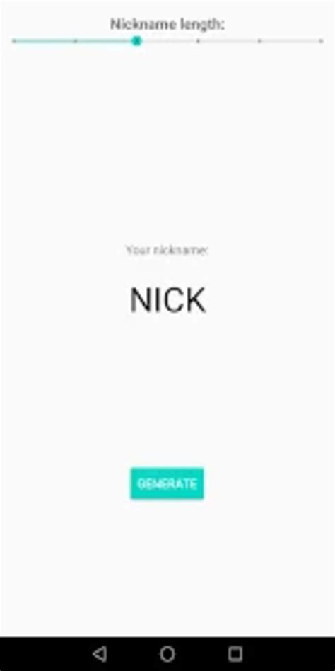 Nickname Generator Unique Name Para Android Descargar