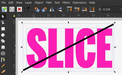 Mastering Text Effects A Step By Step Guide To Slicing Objects In
