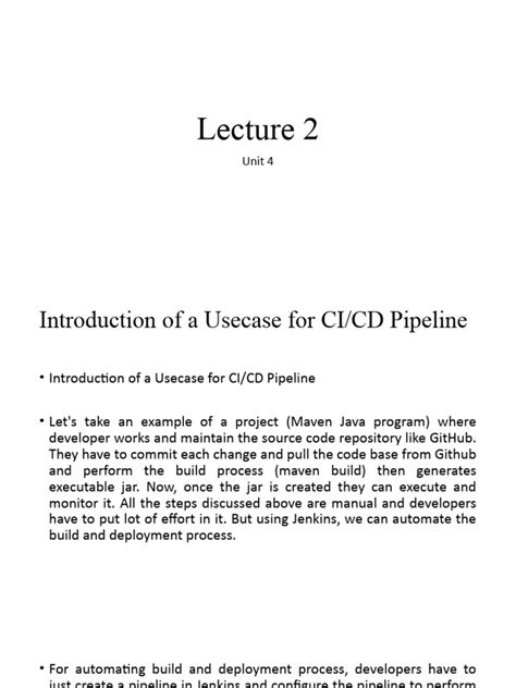 U Nit 4 Lecture 2 Pdf Software Testing Unit Testing