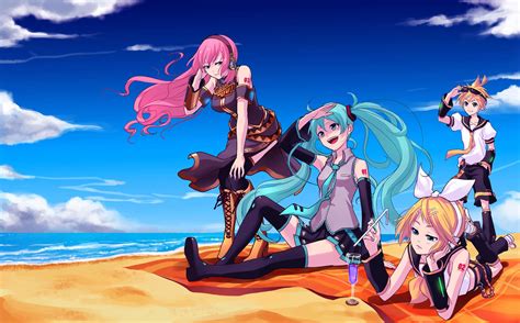 Luka Hatsune Miku Wallpapers Wallpaper Cave