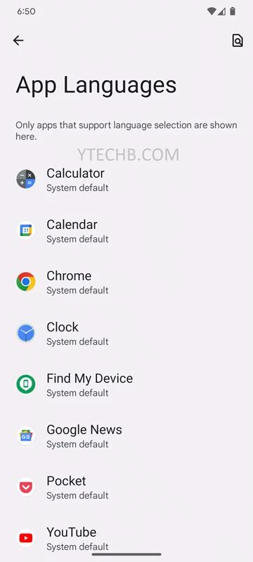 How To Change Per App Languages On Android 13