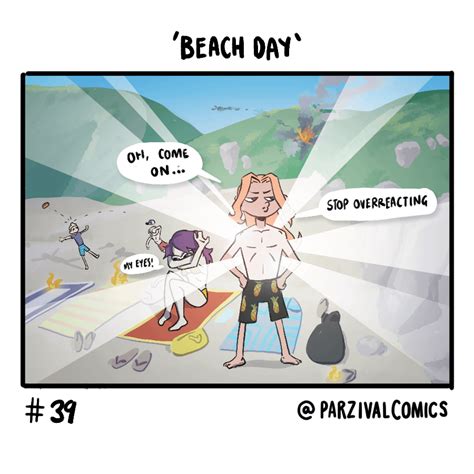 Beach Day Rcomics