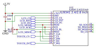 Display Module ILI9341 2 8 With Backlight Trimpot Resources EasyEDA