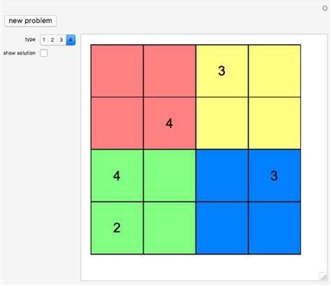 Special Colored Sudoku Wolfram Demonstrations Project