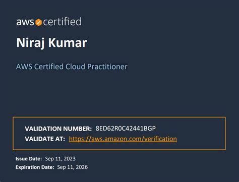 niraj kumar on linkedin aws cloud certification