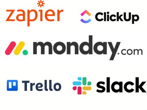 Project Management On Monday Clickup Asana Trello Slack Pipedrive
