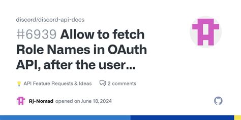 Allow To Fetch Role Names In Oauth Api After The User Consent