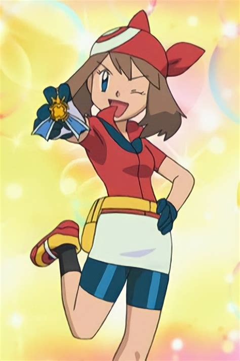 May Princess Of Cutie Princess Of Hoenn May Pokemon Official Art