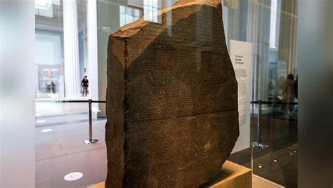 Egypt Calls On British Museum To Return The Rosetta Stone Fox 11 Los