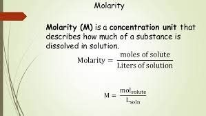 How To Calculate Molarity ResearchGate