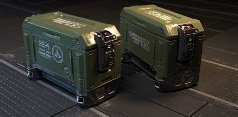 Sci Fi Props Crates And Containers Bundle Daz 3d