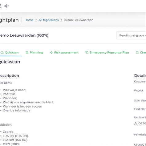Drone Flight Log Dronedeck Drone Operators Software Voor