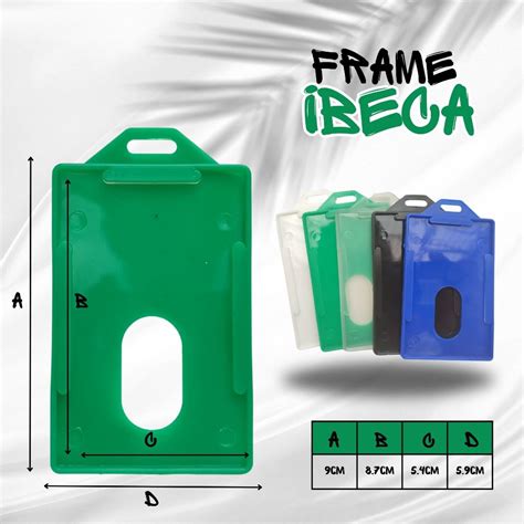 Jual Holder Frame Standar Plastik Casing Id Card Shopee Indonesia