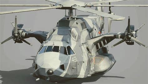 Modern Helicopter Concept Future Military Helicopters Futuristic