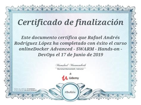 Docker Advanced Swarm Hands On Devops Rafael Andrés Rodríguez López