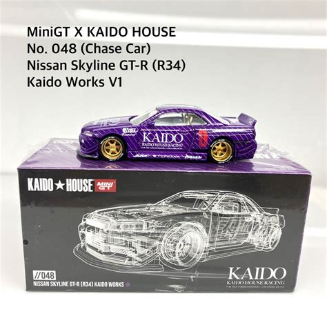 Kaidohouse X Mini Gt No No048 Nissan Skyline Gt R R34 Kaido Works