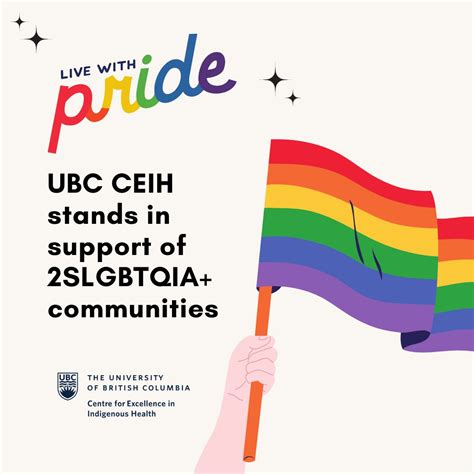 The Ubc Centre For Excellence In Indigenous Health Ceih Proudly Stands In Support Of The