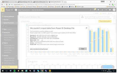 solved error dmts invalidformatconnectiondetailserror microsoft