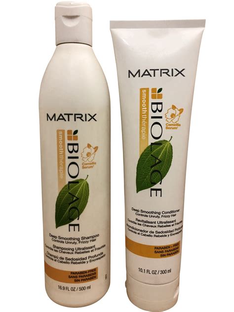 Matrix Smooth Therapie Deep Smoothing Shampoo 169 Oz Conditioner 101