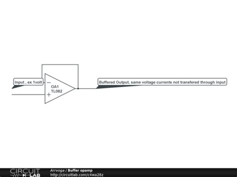 Buffer Opamp CircuitLab