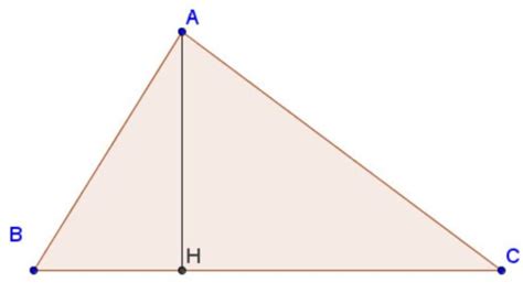 Cách tính đường cao tam giác cân vuông đều kèm bài tập