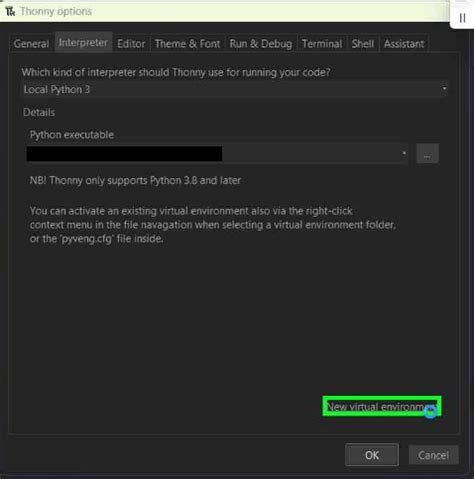How To Set Up A Virtual Environment In Thonny IDE Easy Setup Pythonology