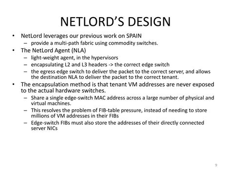 Ppt Netlord A Scalable Multi Tenant Network Architecture For