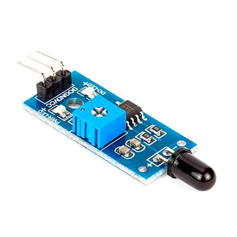 módulo sensor detetor de chama ou fogo 3 pinos micro wire pt