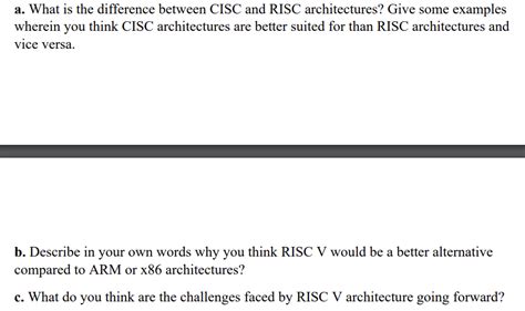 A What Is The Difference Between Cisc And Risc