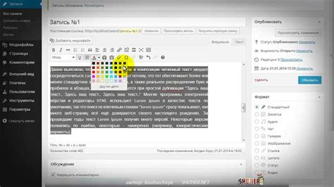 Детальный обзор консоли редактора для создания записей и страниц Wordpress Youtube