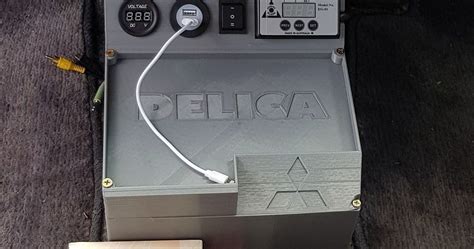 Delica Console Battery Box By Philip J Fry Download Free STL Model Printables Com