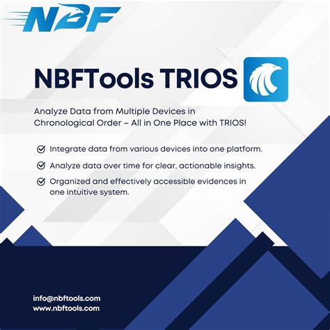 Nbftools Trios Dfir Digitalforensics Dataanalysis Cyberforensics