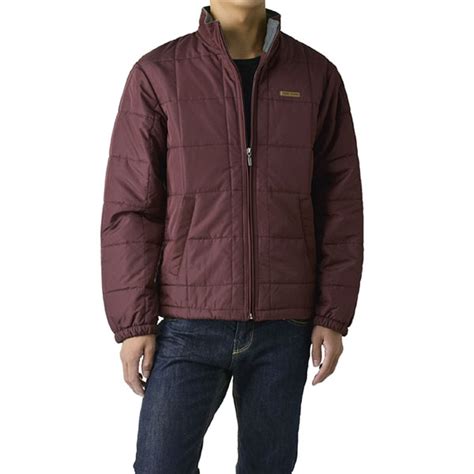 First Down Firstdown The Basic ファーストダウン メンズ ソフトシェル 中綿ジャケット スタンドジャケット 裏フリース 薄中綿 撥水 防寒 保温 ブロックキルト