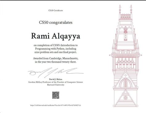 Finally Ive Successfully Completed Cs50x Cs50p And Cs50w Thanks To