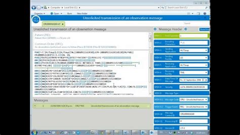 Hl7 Tutorial Mirth Connect And Hl7 Soup Message Relay Youtube