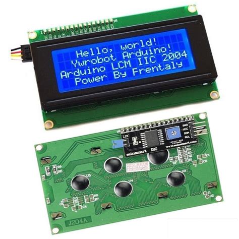 display alfanumerico pantalla lcd 1602 16×2 conversor i2c azul