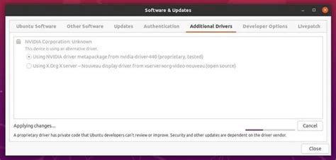 جی بلاگ نصب درایورهای Nvidia در اوبونتو 20 04