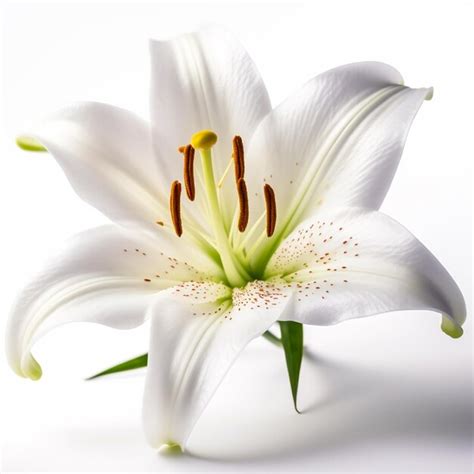 Premium Ai Image A White Lily