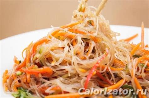 Фунчоза - калорийность, состав, описание - Calorizator.ru
